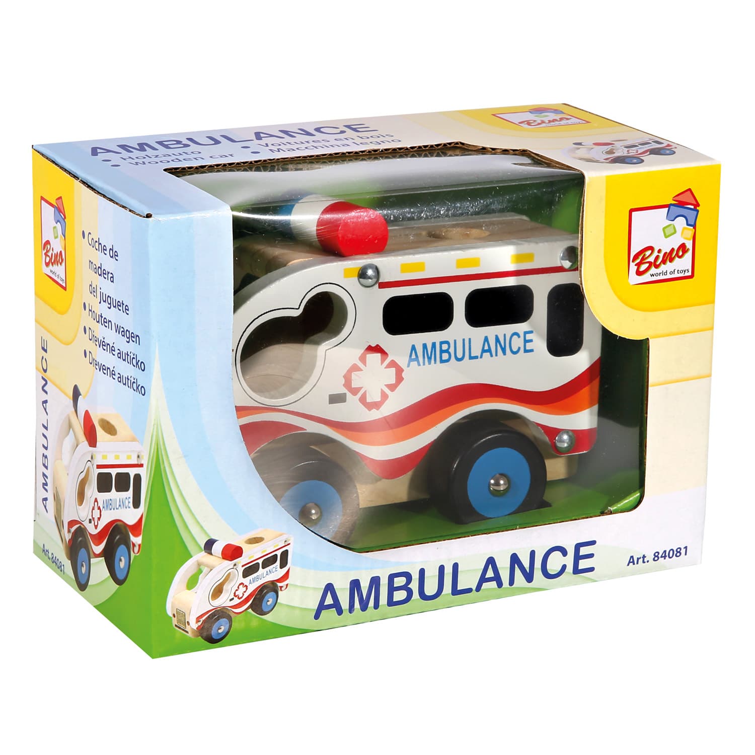 Dřevěné auto ambulance | Takaro
